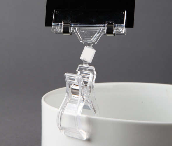 Large Tube Clip Spring Sign Holder | Alplas | 01702 541 000