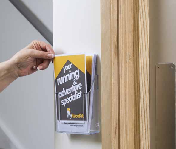 Wall Mounted Brochure Holders | A5 & A4 Leaflet Holder