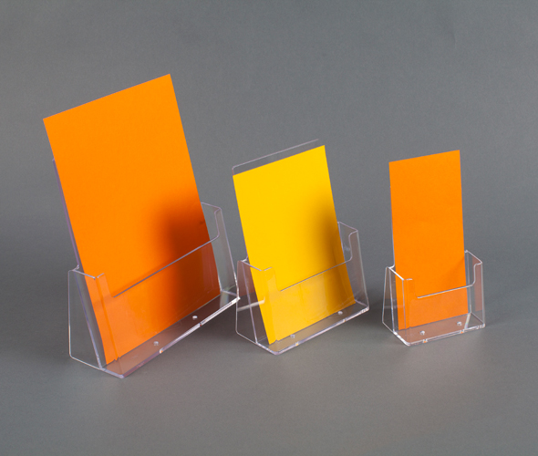 A4 and A5 Counter Top Brochure Holders | Alplas