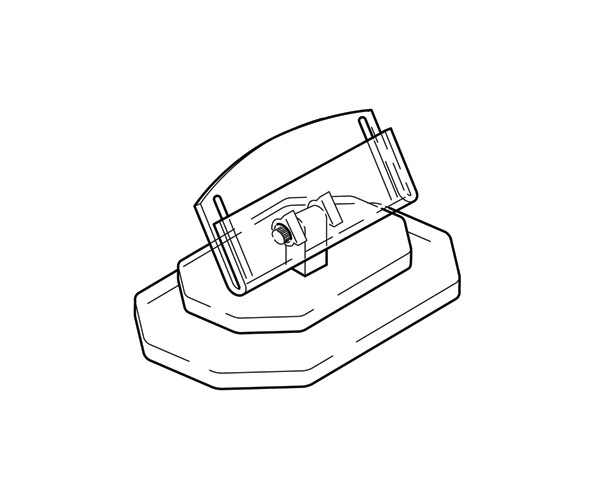 Adjustable Angle Sign Holder - Alplas