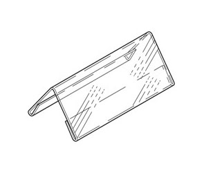 Angled Tabletop Card Holders - Alplas