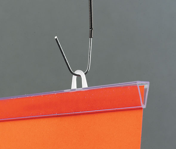 Clear Simple Poster Gripper - Alplas