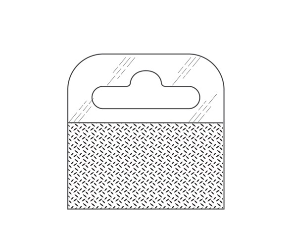 Self Adhesive Euro Hang Tag - 50x49mm - Shop Online