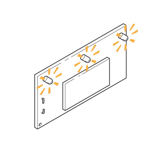 Flashing POS LED Lights - Alplas