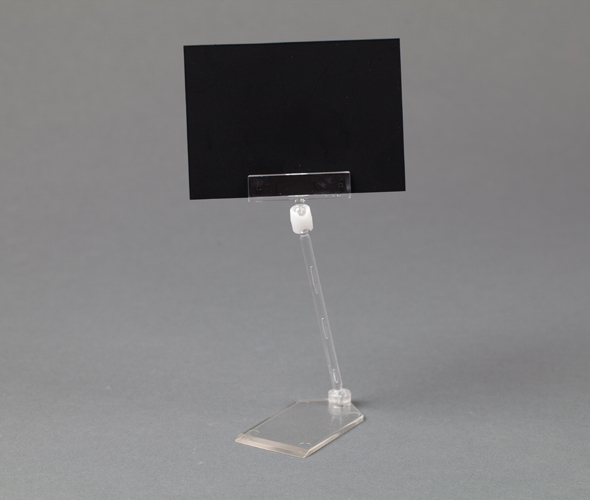 Flat Base Stem Sign Clip - 100mm Stem - Buy Online