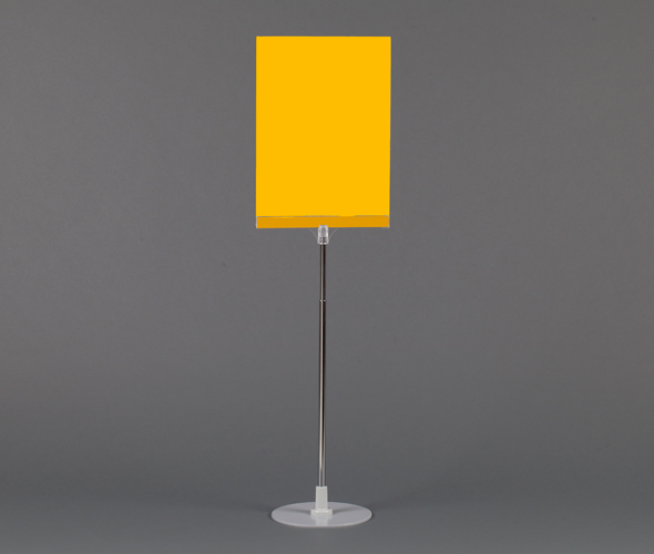 Frameless Acrylic Showcard Stand - Alplas