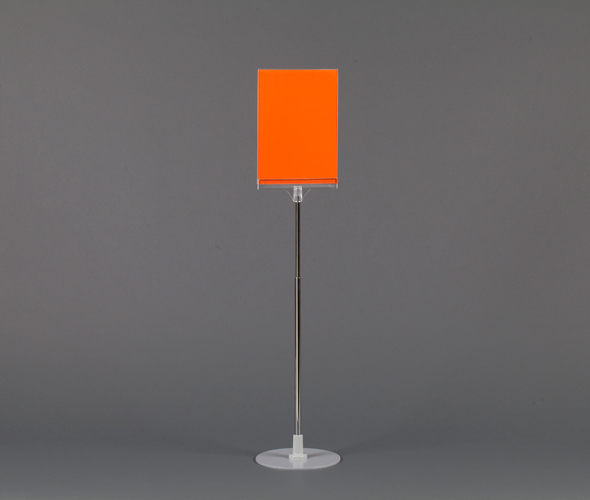 Frameless Acrylic Showcard Stand - Alplas