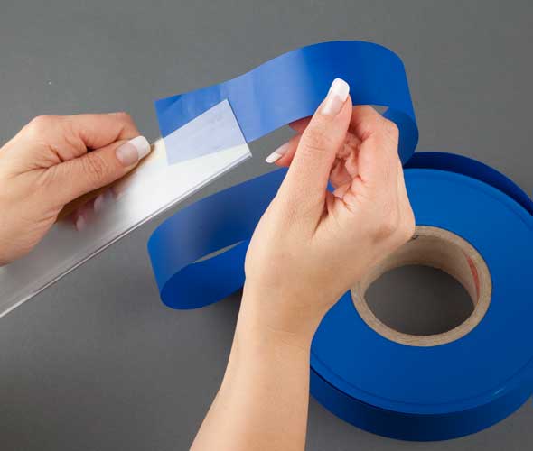 Label Holder Insert Strip - Alplas