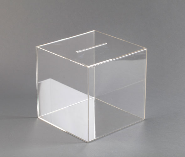 Large Cube Suggestion Box - Alplas
