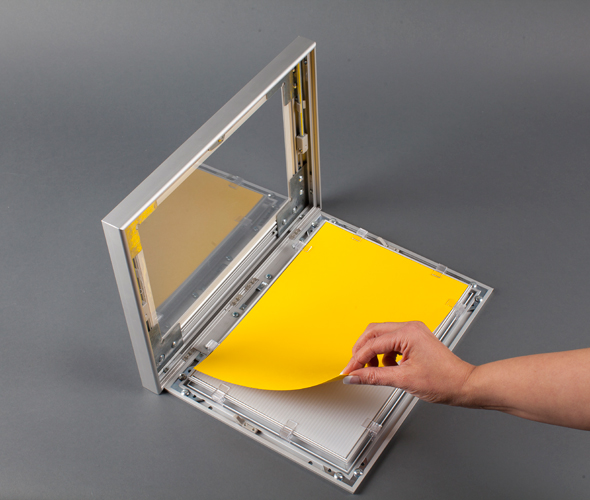 Lockable Poster Cases - Alplas