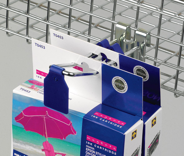 Looped Metal Hook For Mesh - Alplas