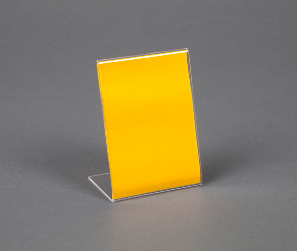 Angled Sign Holder | Durable Display Solution – Alplas
