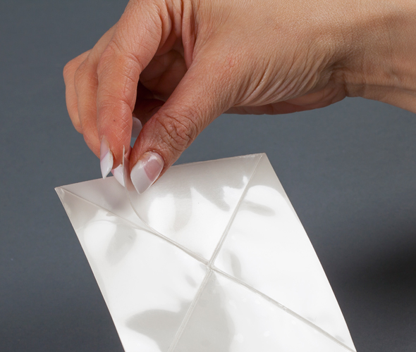 Self Adhesive Corner Pocket - Alplas