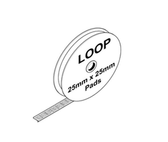 Hook and Loop Adhesive Pads - Alplas
