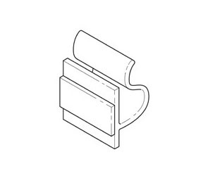 Slatwall Clip - Alplas