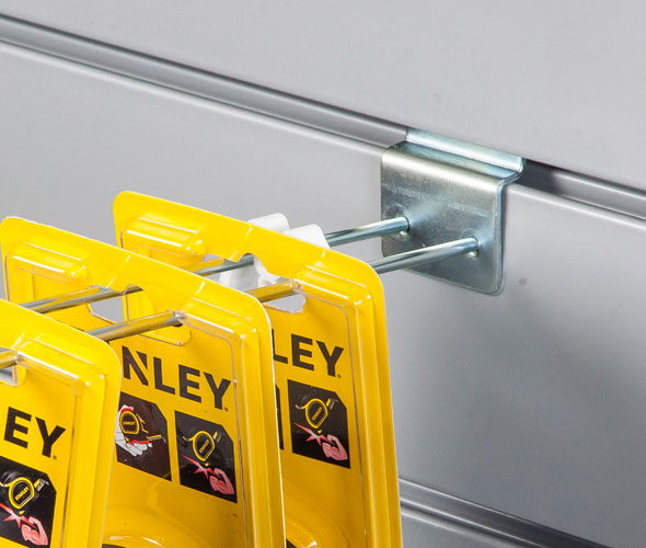 Slatwall Looped Metal Hook - Alplas