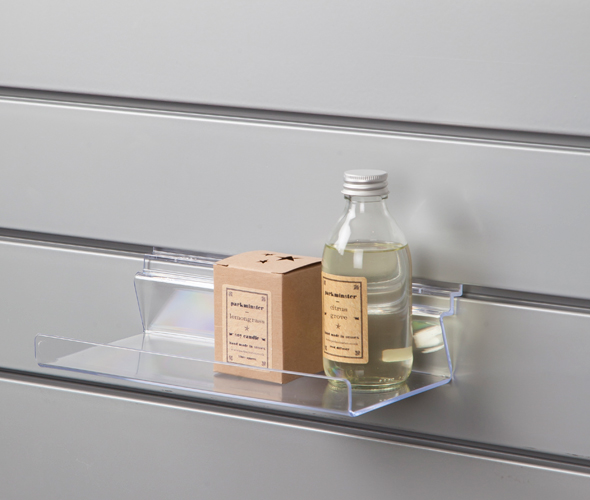 Slatwall Shelf with Lip - Alplas
