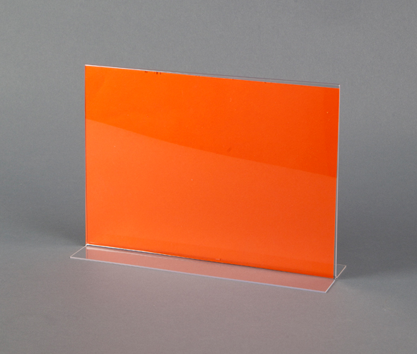 Straight Clear Styrene Menu Holder - A4 & A5 - Buy Online