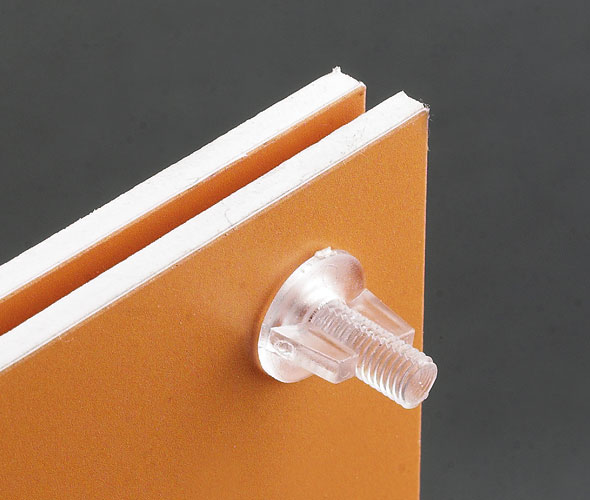 Clear Plastic Viking Screw - Alplas