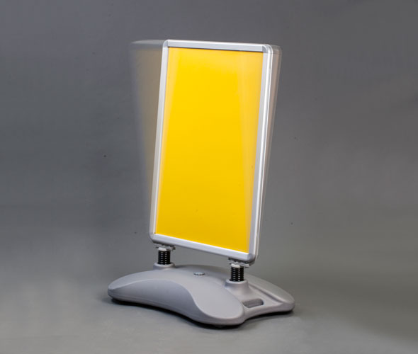 Heavy-Duty A1 Water Base Pavement Sign for Outdoor Displays