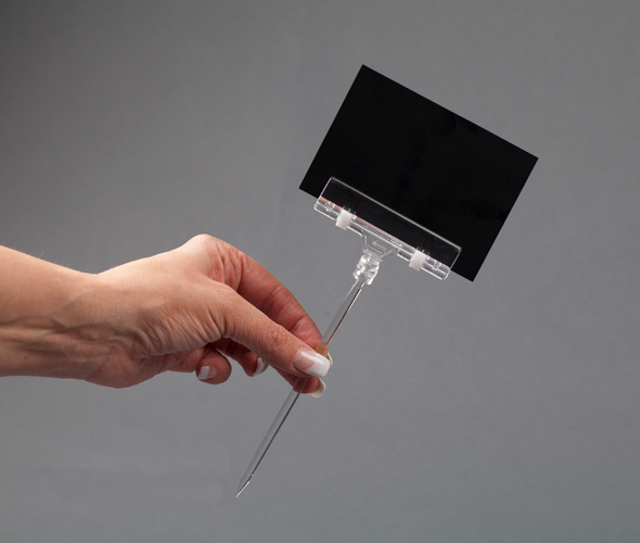 Pin Stick Spring Sign Holder - Alplas