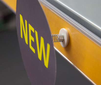 Shelf Spring Wobbler - Alplas