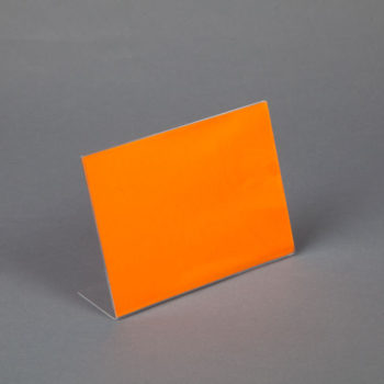 Clear Acrylic Angled Sign Holder A3, A5, A4 and 1/3rd A4