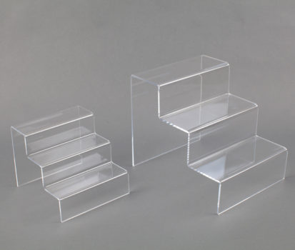 Acrylic 3 Step Display - Alplas