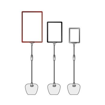 Showcard Frame & Eco Stand - Large - Alplas
