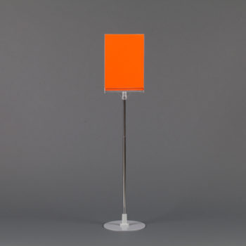 Frameless Acrylic Showcard Stand - Alplas