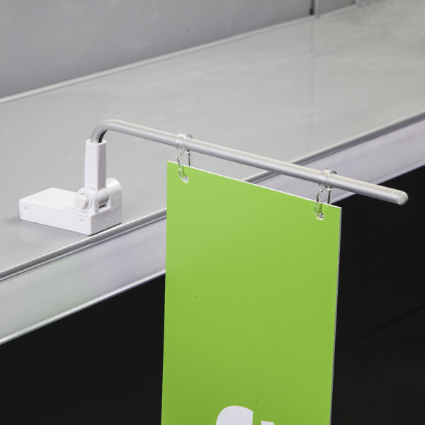 Magnetic Banner Arm | Durable Banner Holder for Aisle Signs