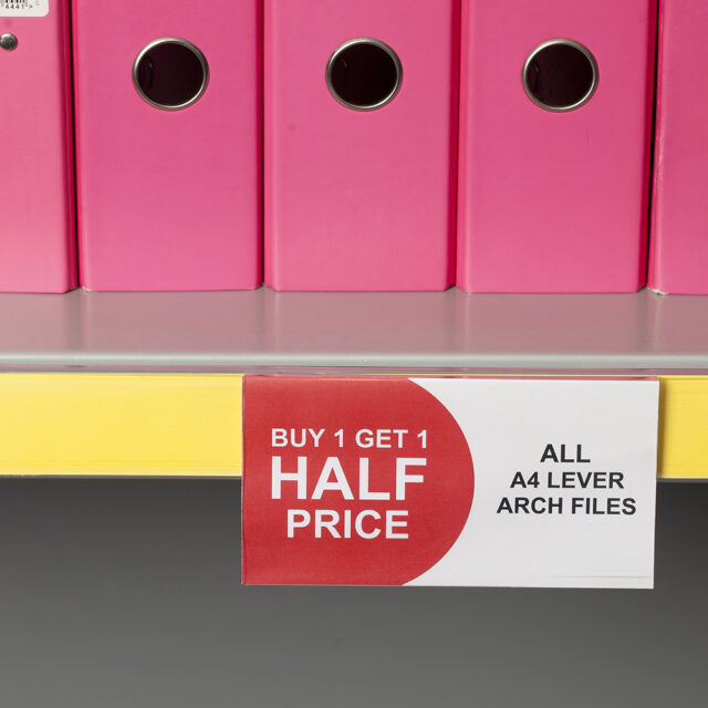 Flush Fit Shelf Edge Barker - Alplas