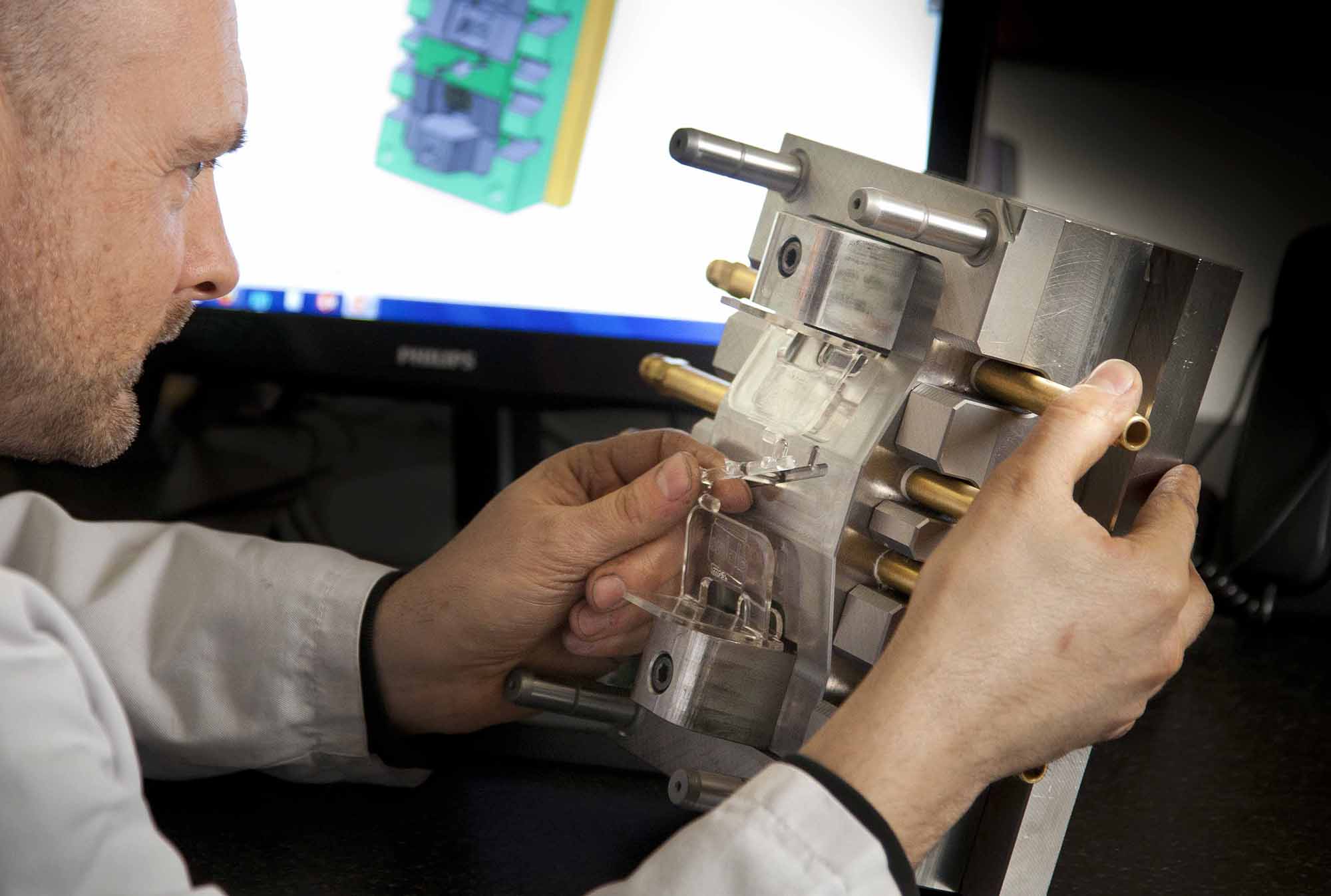 Clear Acrylic Wall Mounted Sign Holder | Alplas