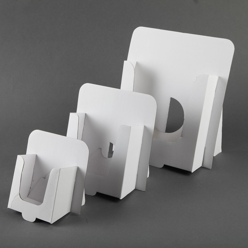 Flat Pack Cardboard Leaflet Dispensers - Alplas